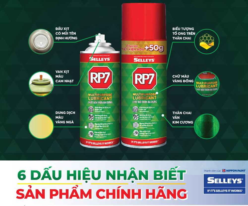 RP7 - Bình Xịt Chống Rỉ Đa Dụng Selleys RP7 - 0946168826